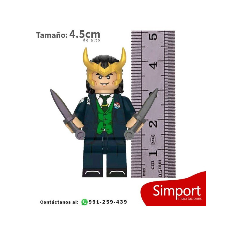 Loki Presidente - Marvel - Minifigura