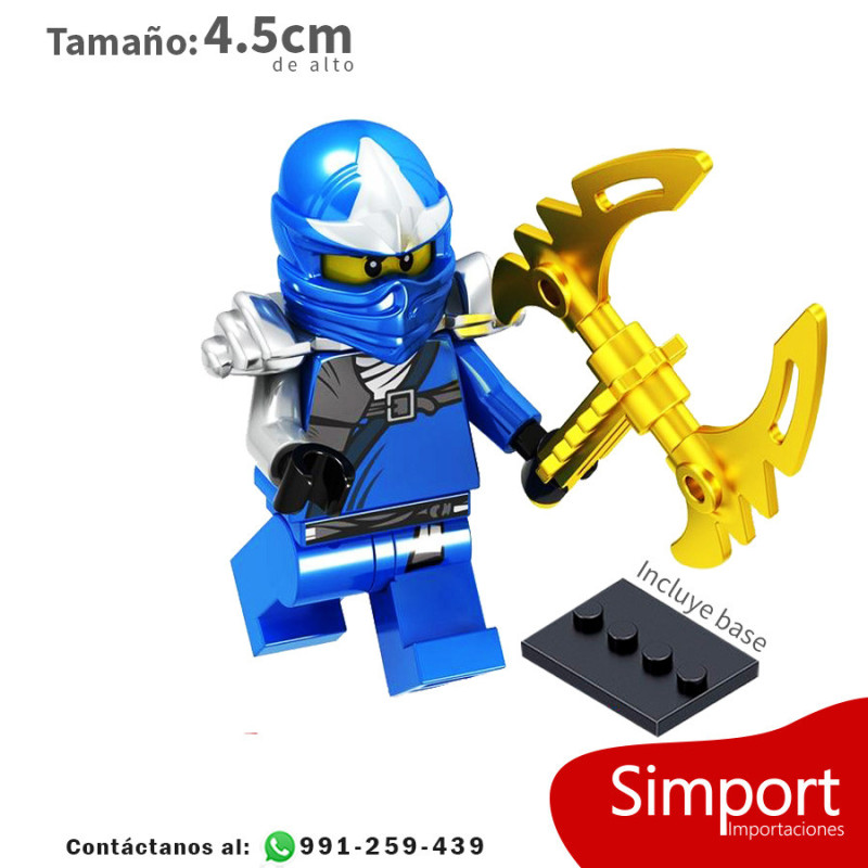 Jay zx - Ninjago - Minifigura